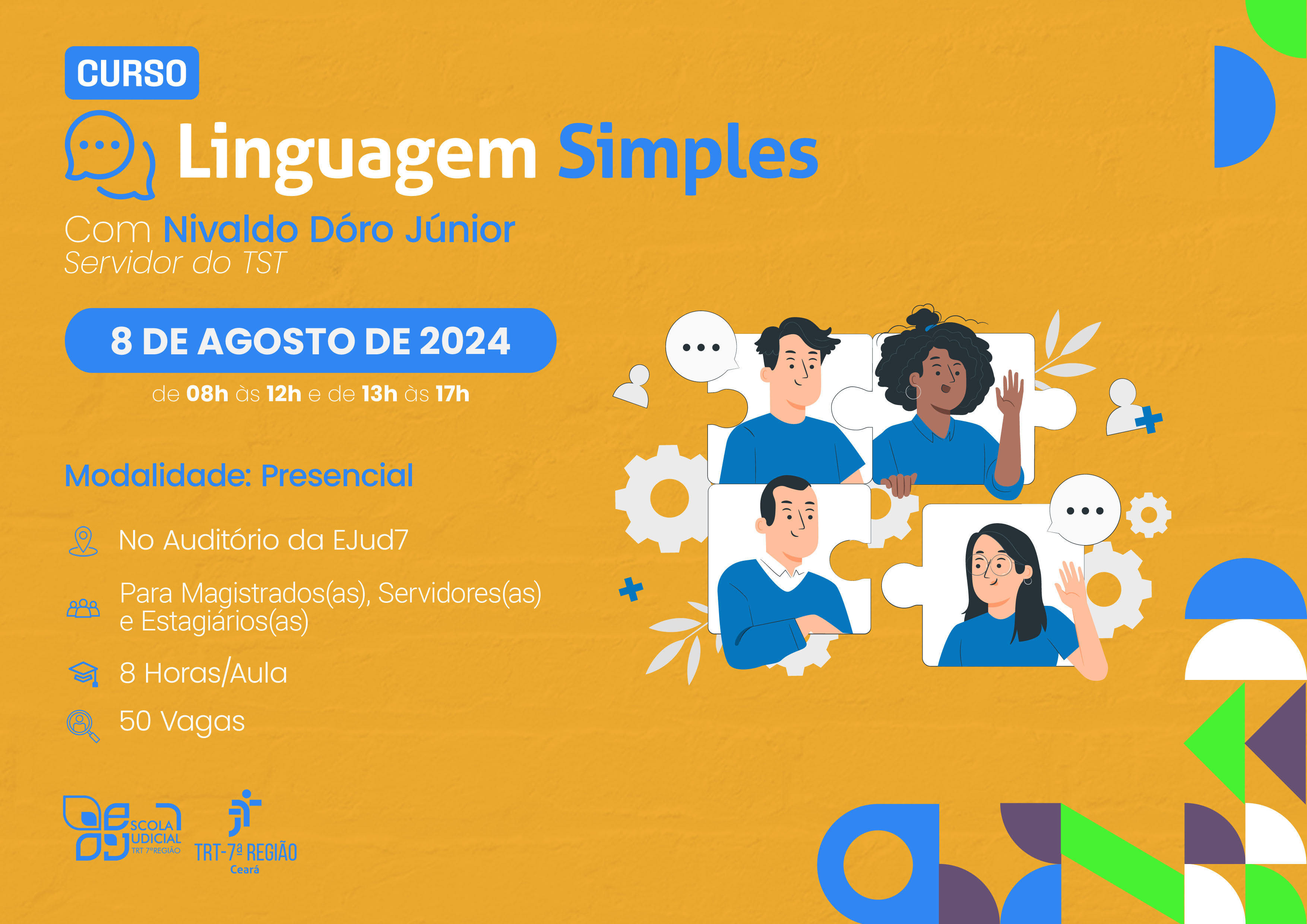 Curso: Linguagem Simples.